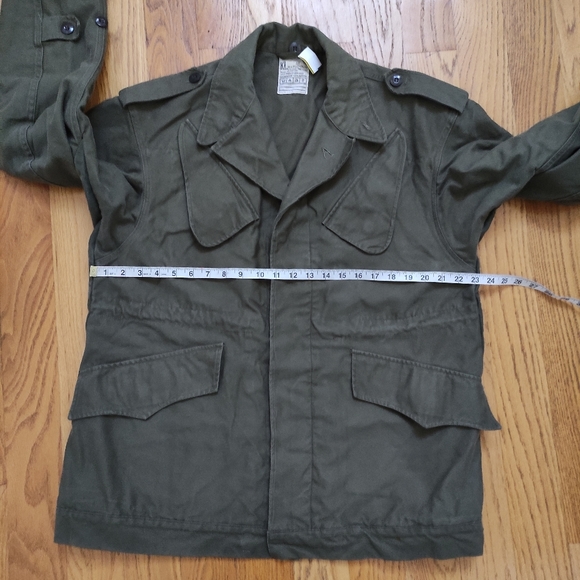 Vintage | Jackets & Coats | Vintage Dutch Army Field Jacket Olive ...